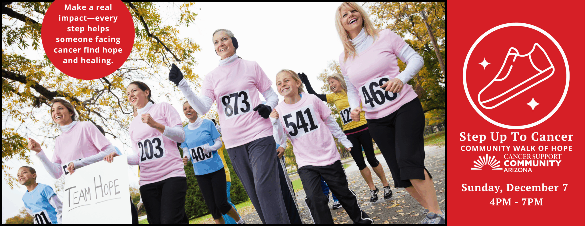 Free cancer support for the whole family, the whole time. - CSCAZ