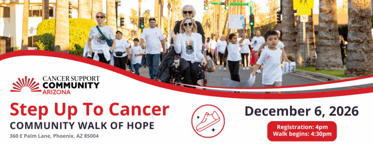 Free cancer support for the whole family, the whole time. - CSCAZ